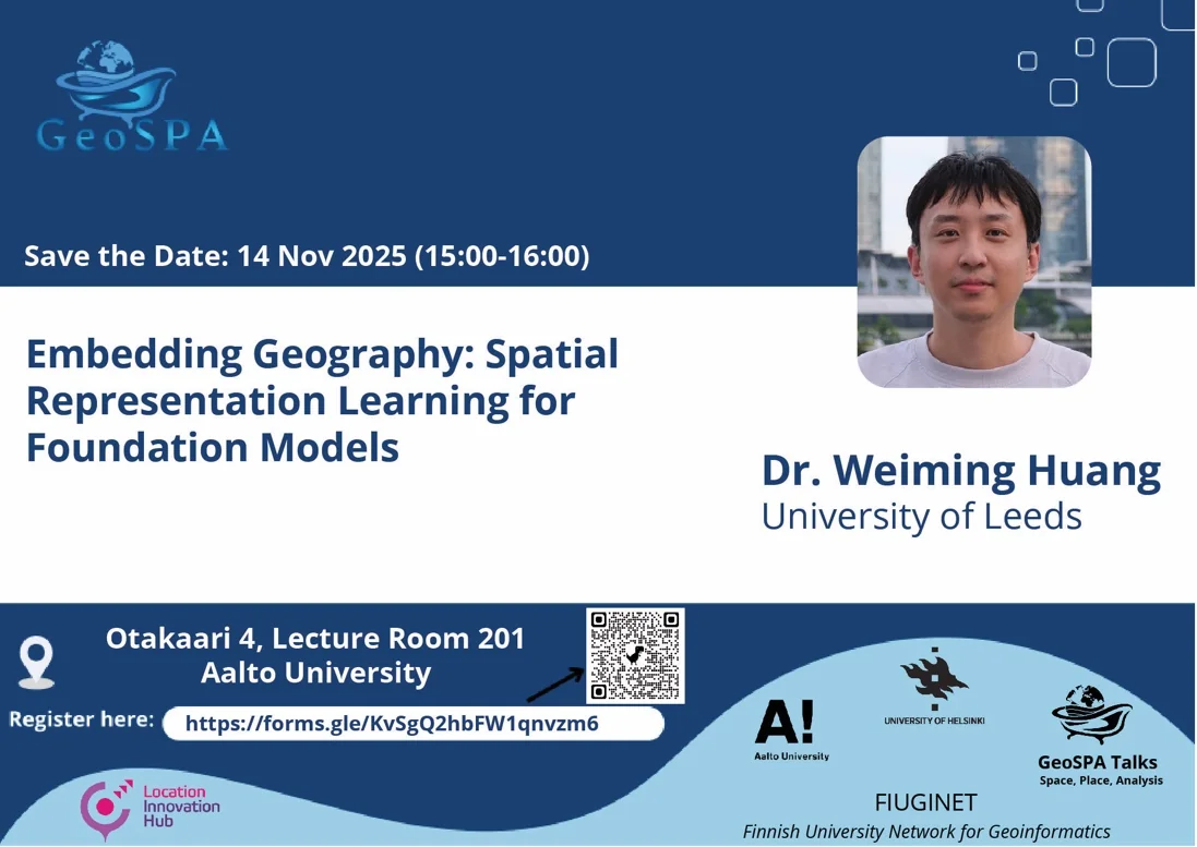 Embedding Geography: Spatial Representation Learning for Foundation Models | Positio